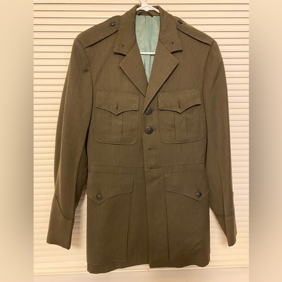 Suits & Blazers | Vintage Saco Uniforms Us Marine Co S Abrahams Co Inc ...